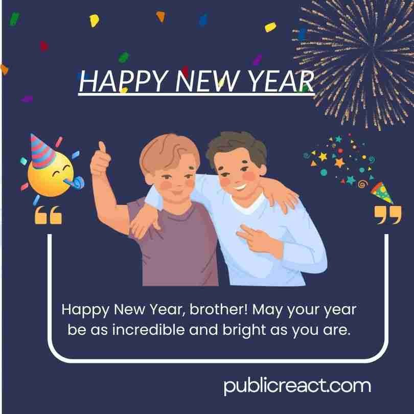 New Year Wishes For Brother, Happy New Year Wishes For Brother ...