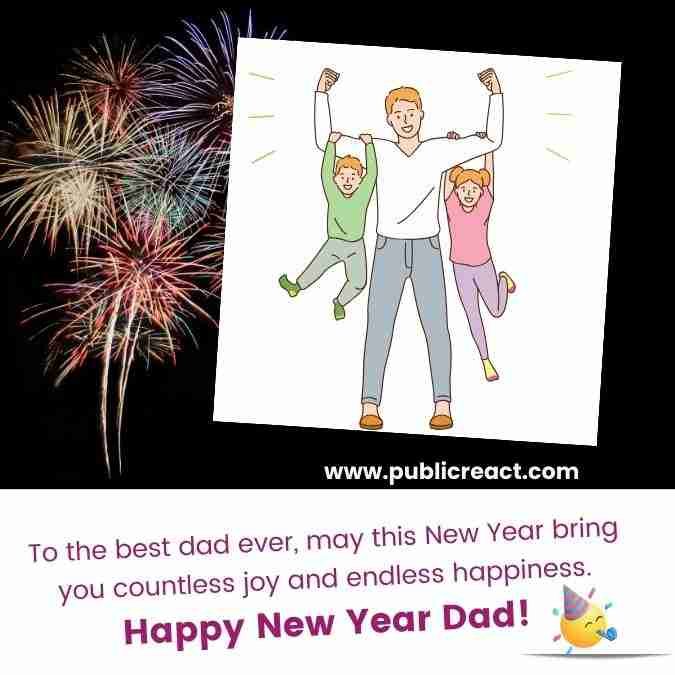 Happy New Year Wishes for Father, New Year Greeting To Father ...
